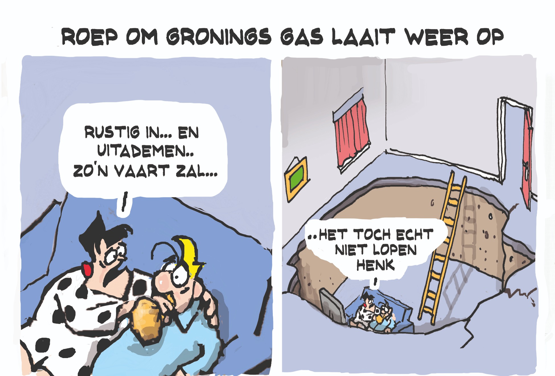 Toos & Henk - Cartoons