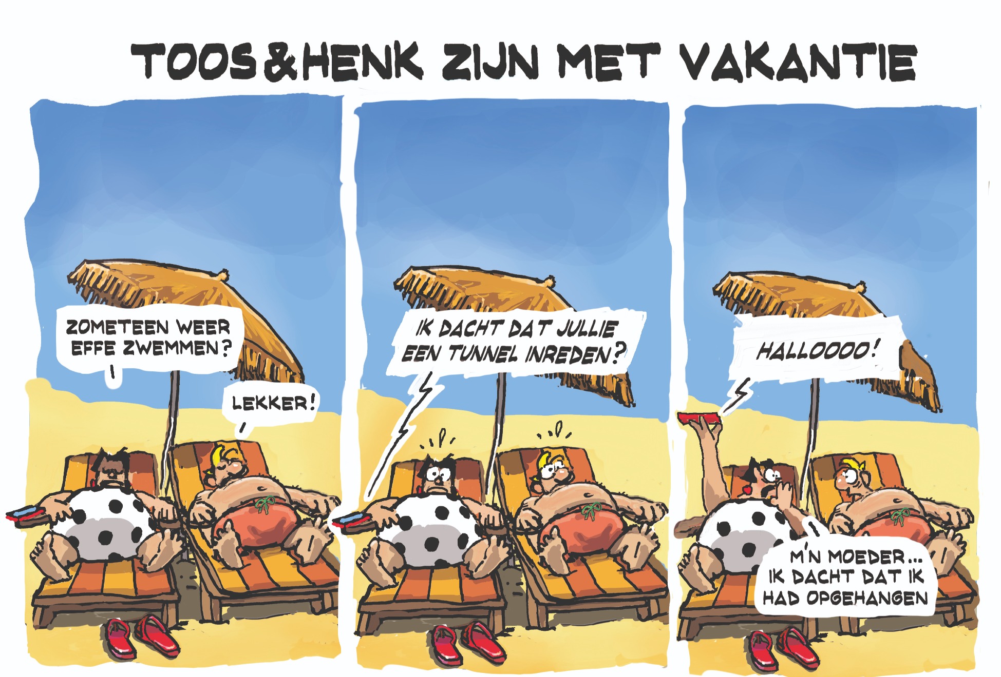 Toos & Henk - Cartoons