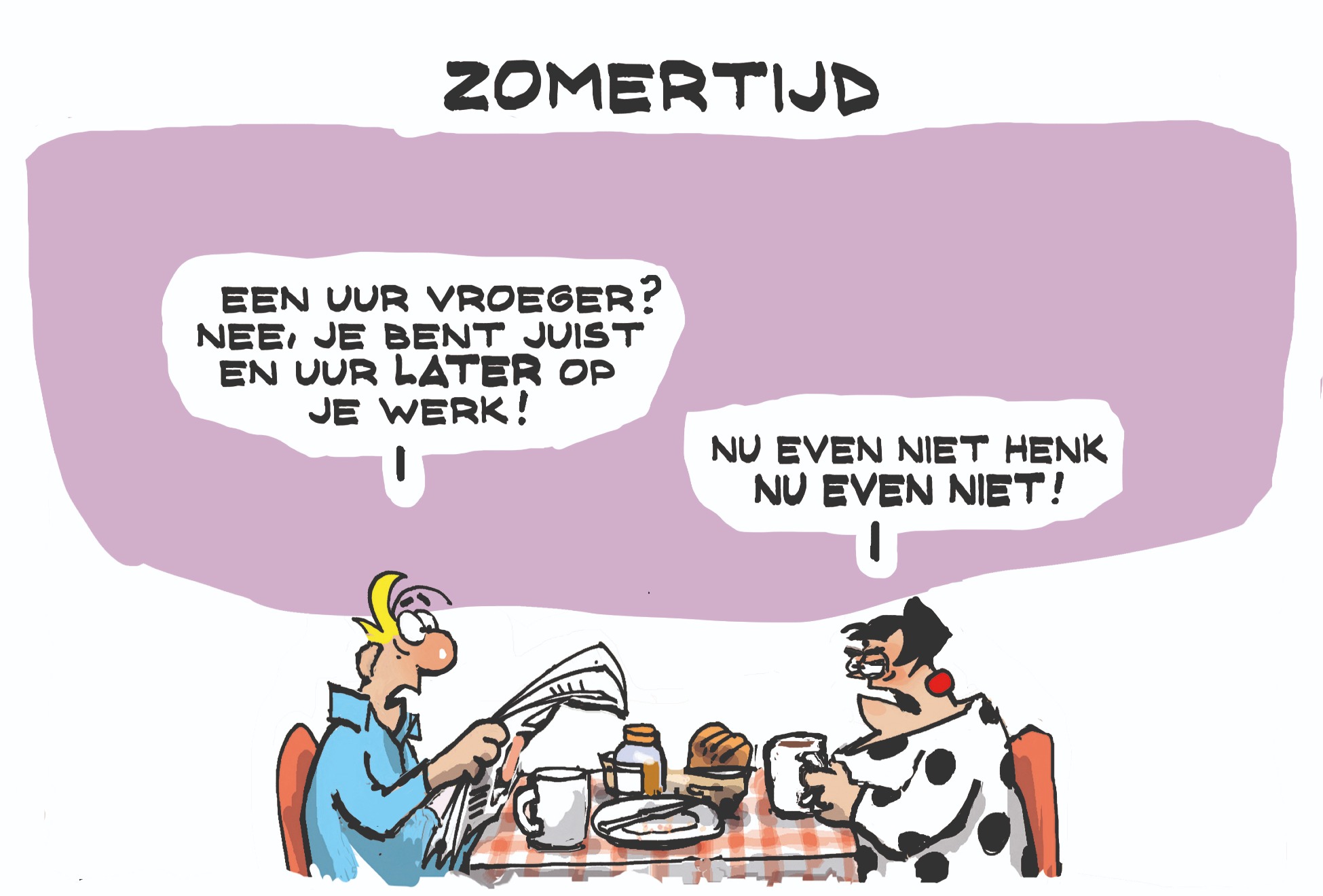 Toos & Henk - Cartoons
