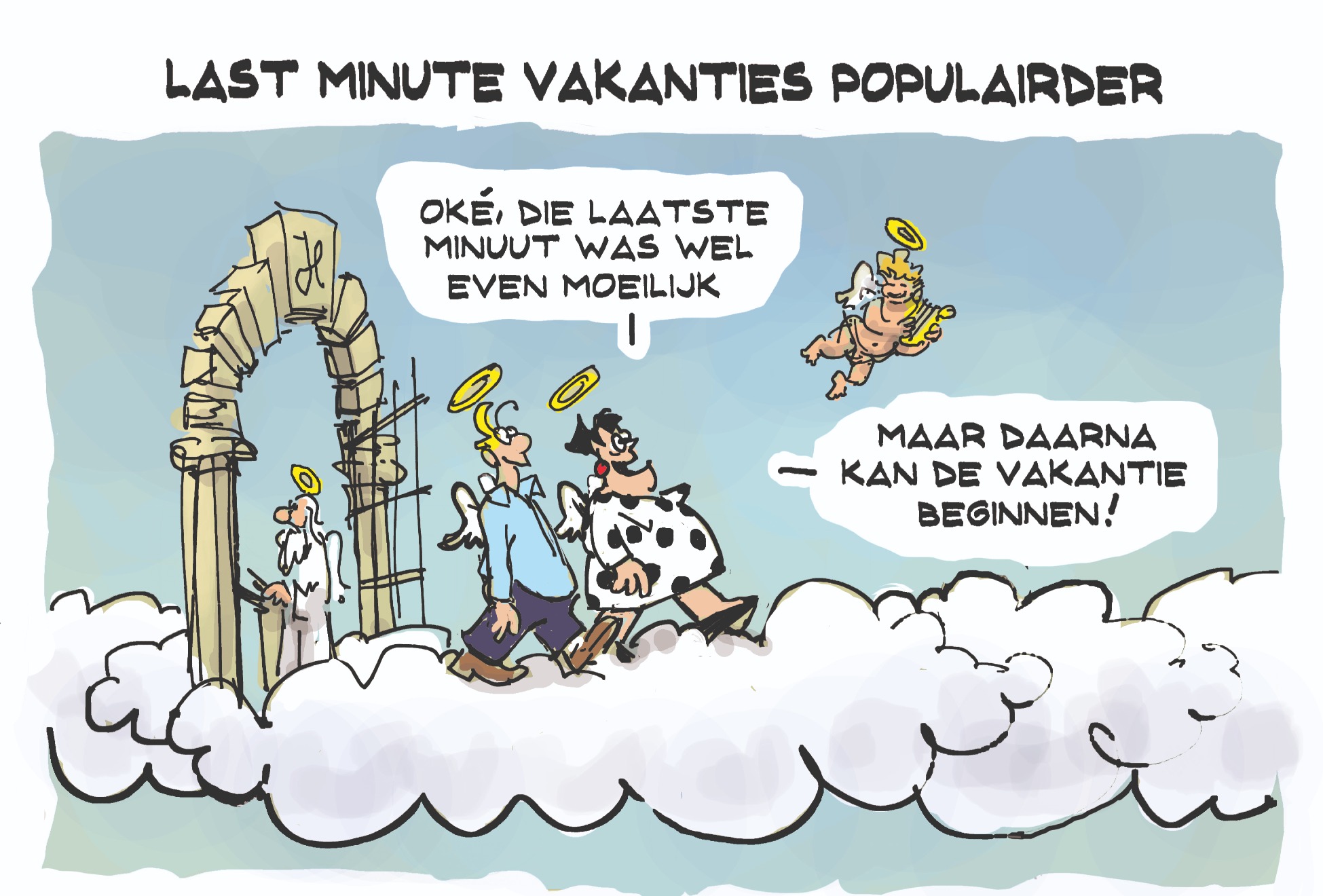 Toos & Henk - Cartoons