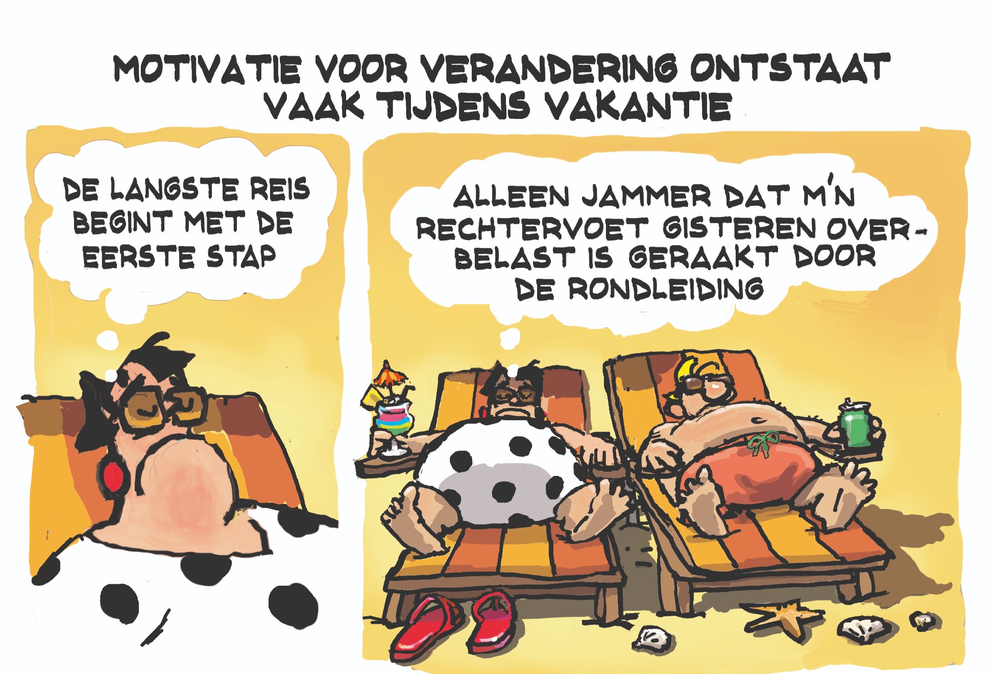 Toos & Henk - Cartoons