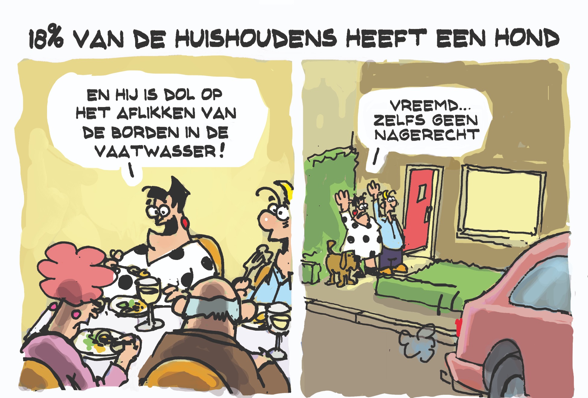 Toos & Henk - Cartoons