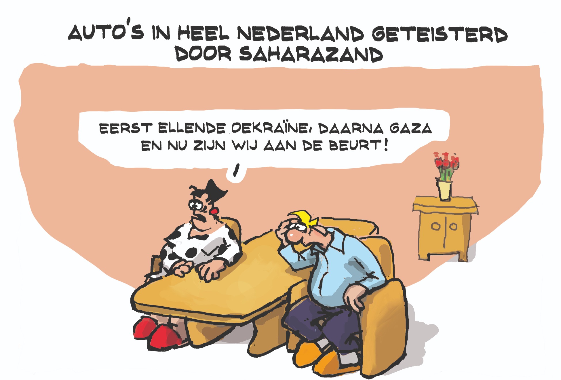 Toos & Henk - Cartoons