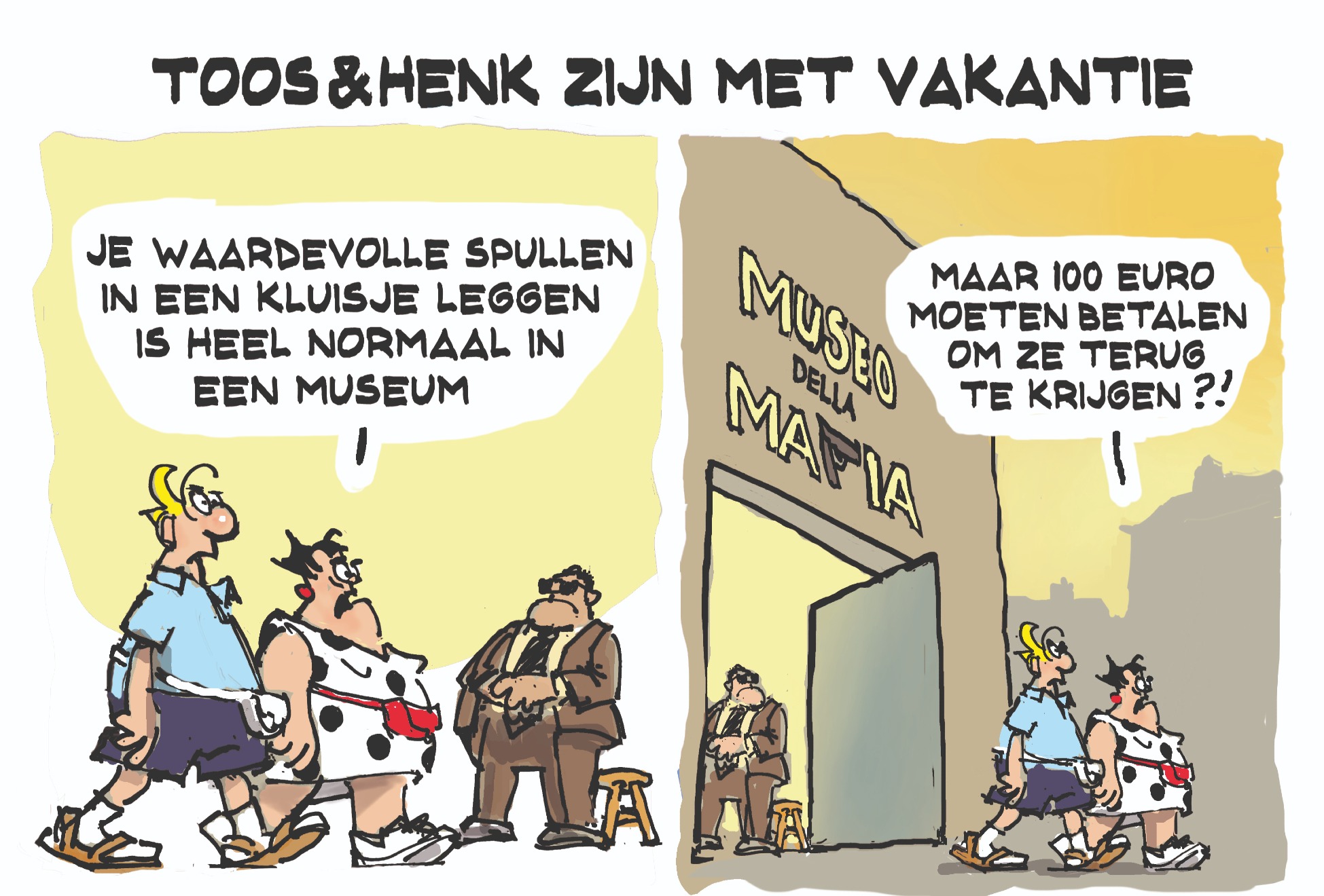 Toos & Henk - Cartoons