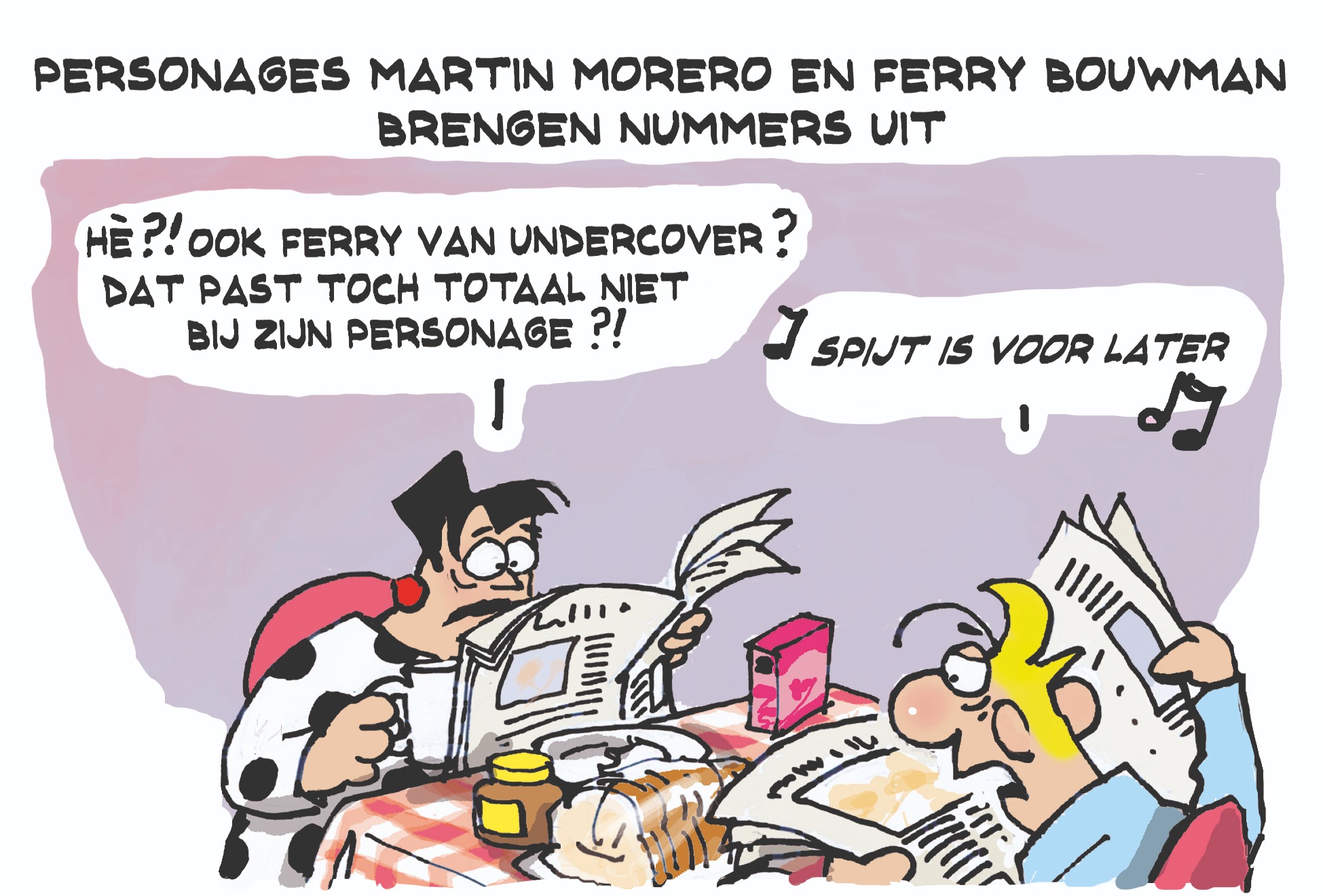 Toos & Henk - Cartoons