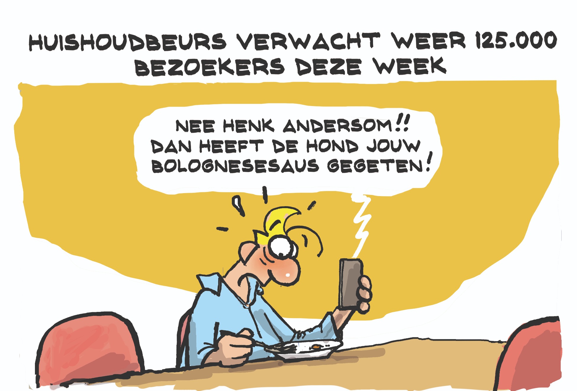 Toos & Henk - Cartoons
