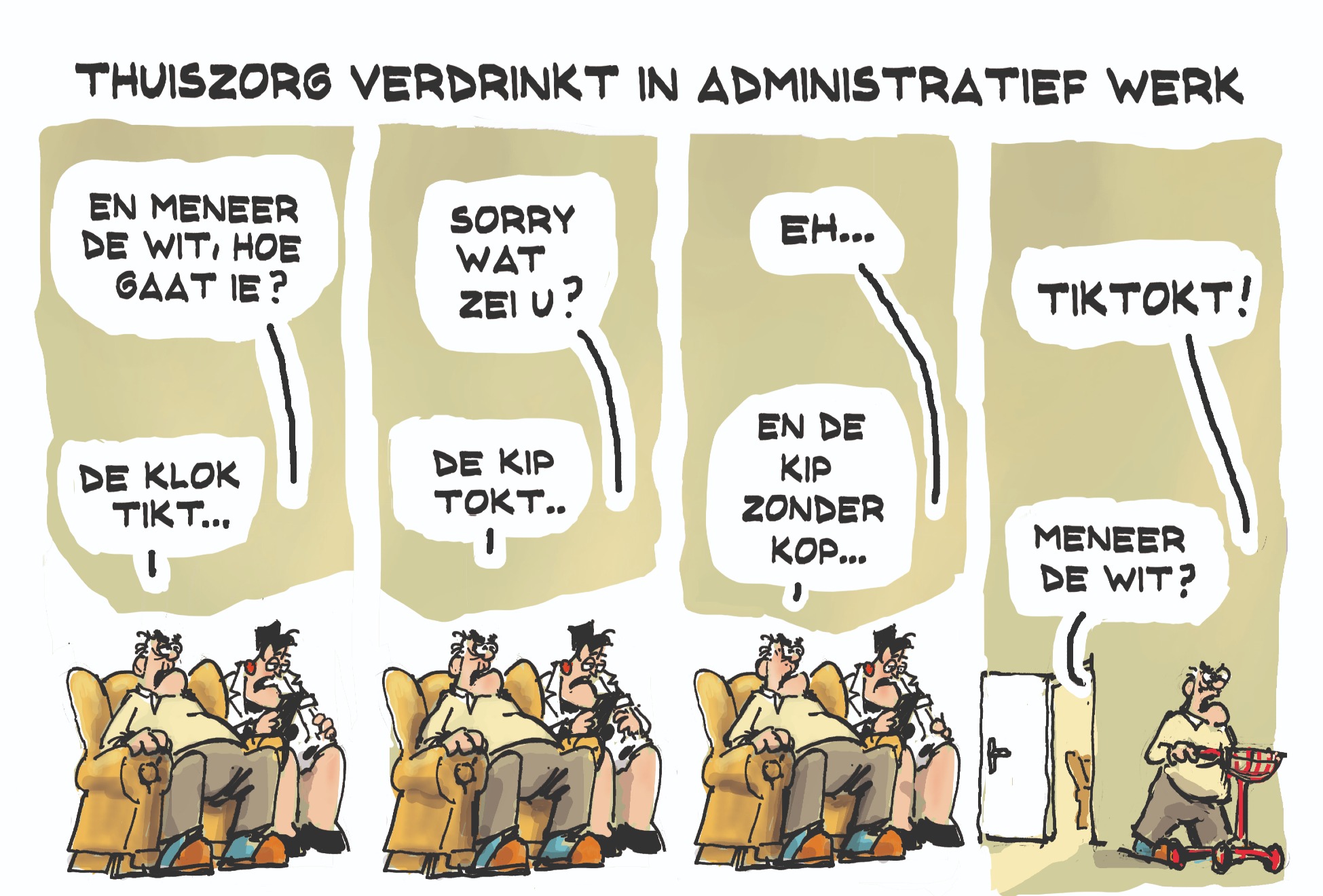 Toos & Henk - Cartoons