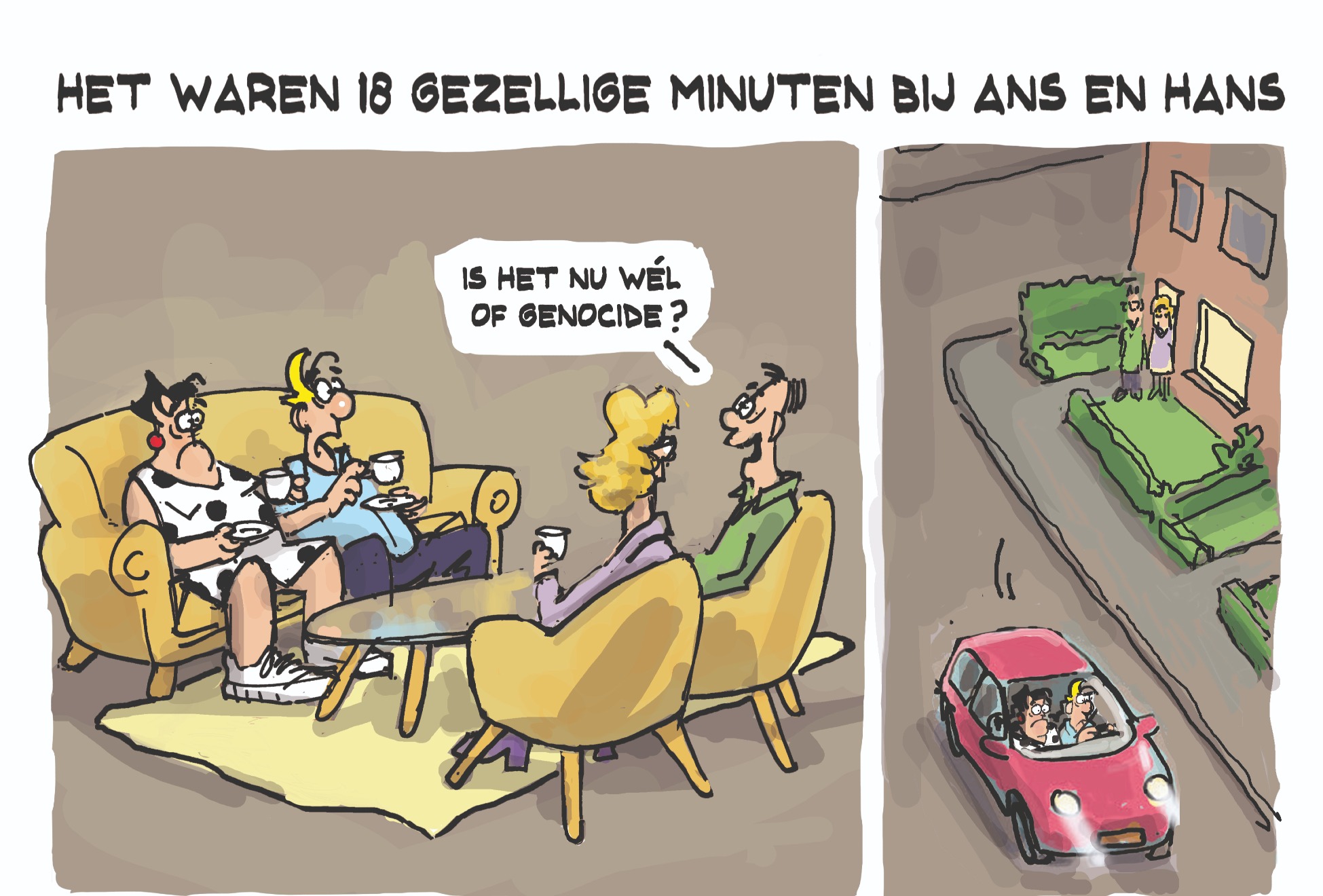 Toos & Henk - Cartoons
