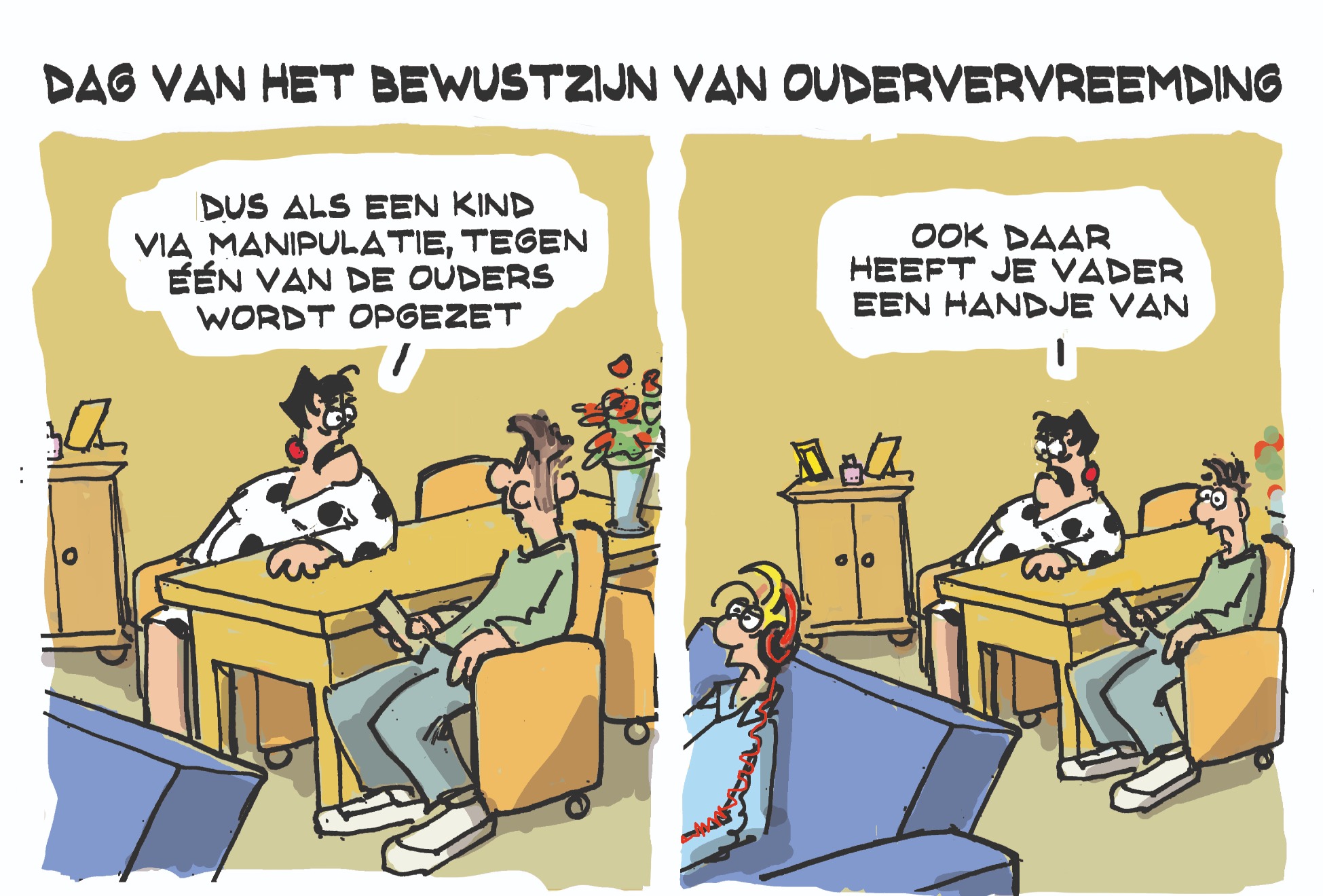 Toos & Henk - Cartoons