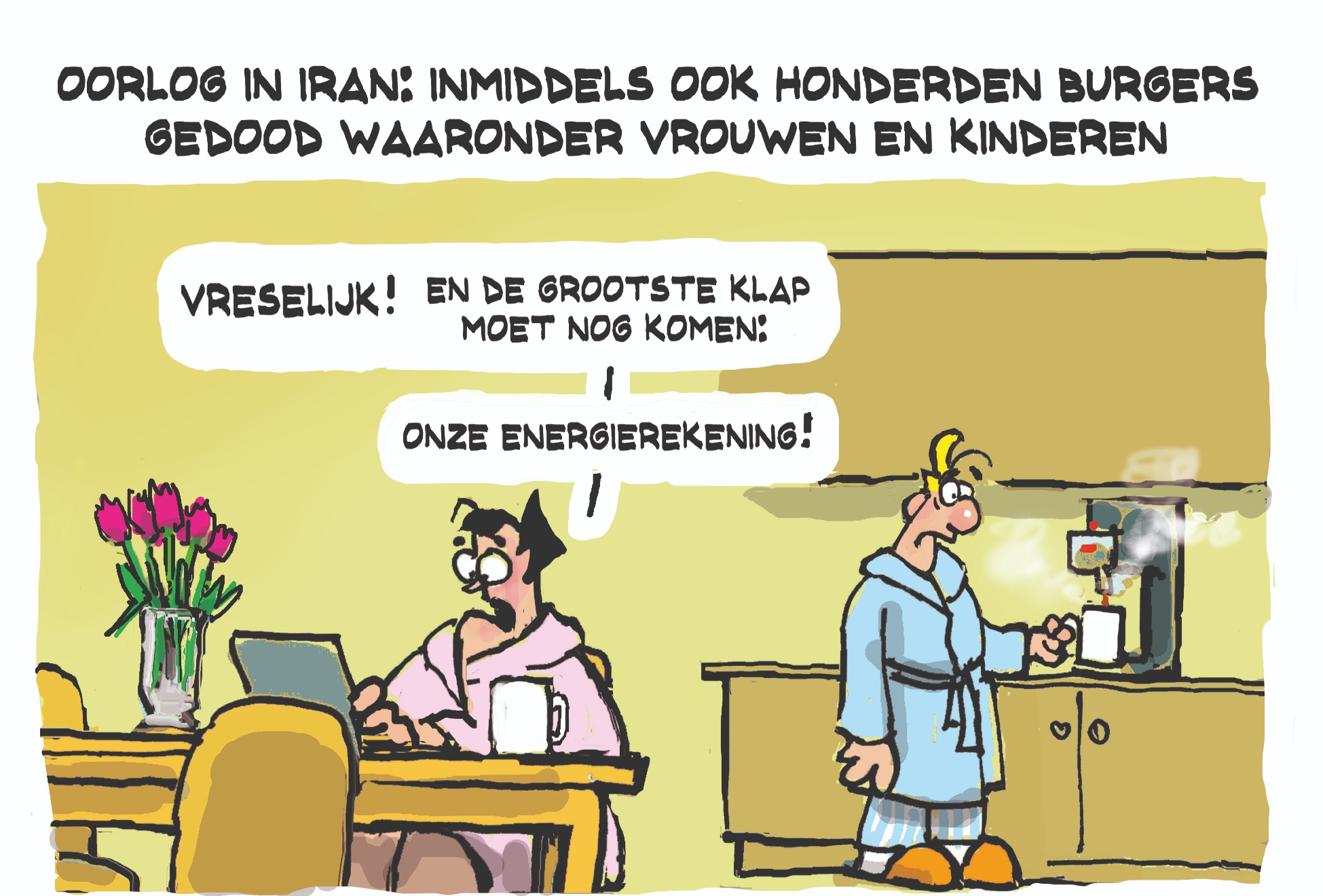 Toos & Henk - Cartoons