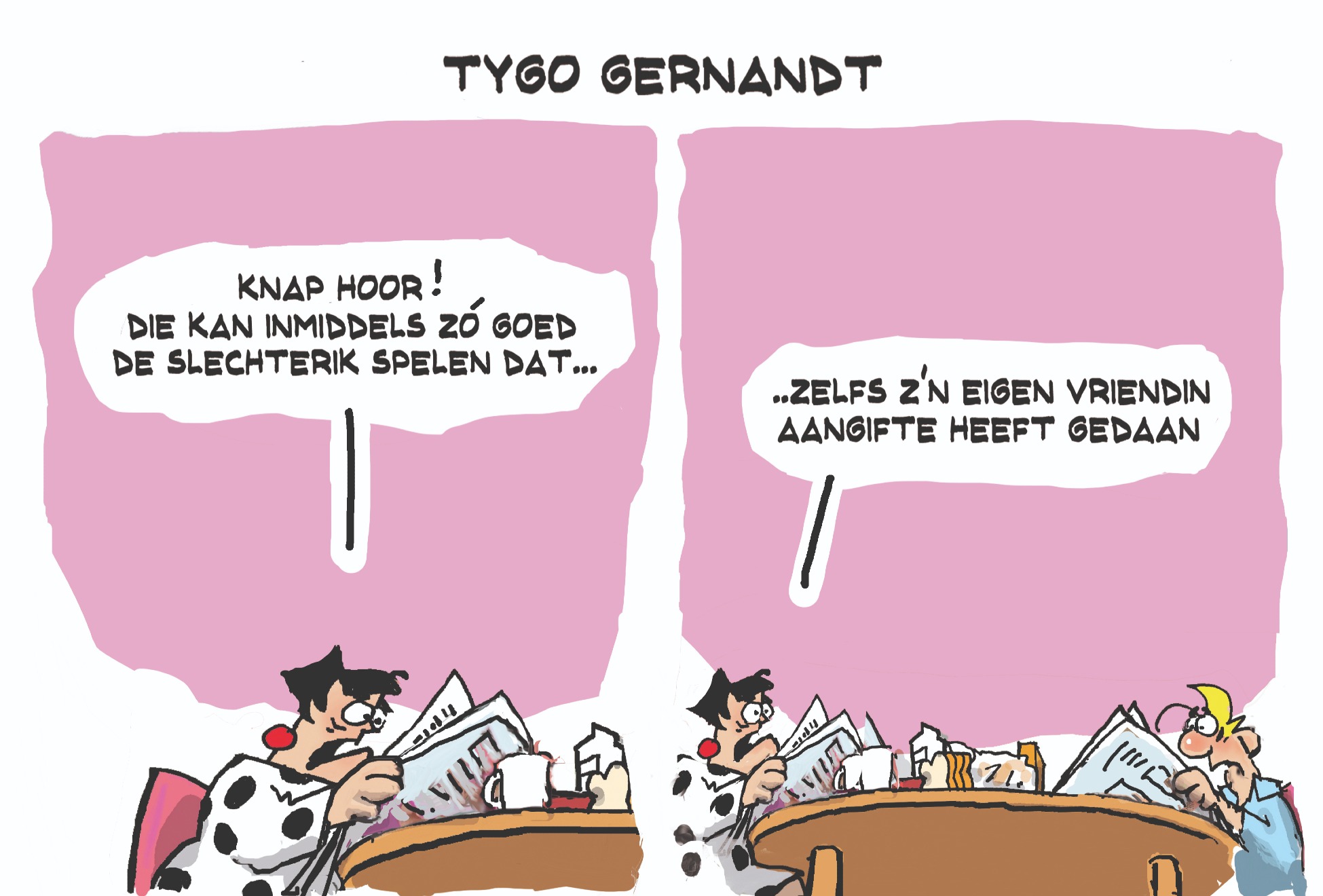 Toos & Henk - Cartoons