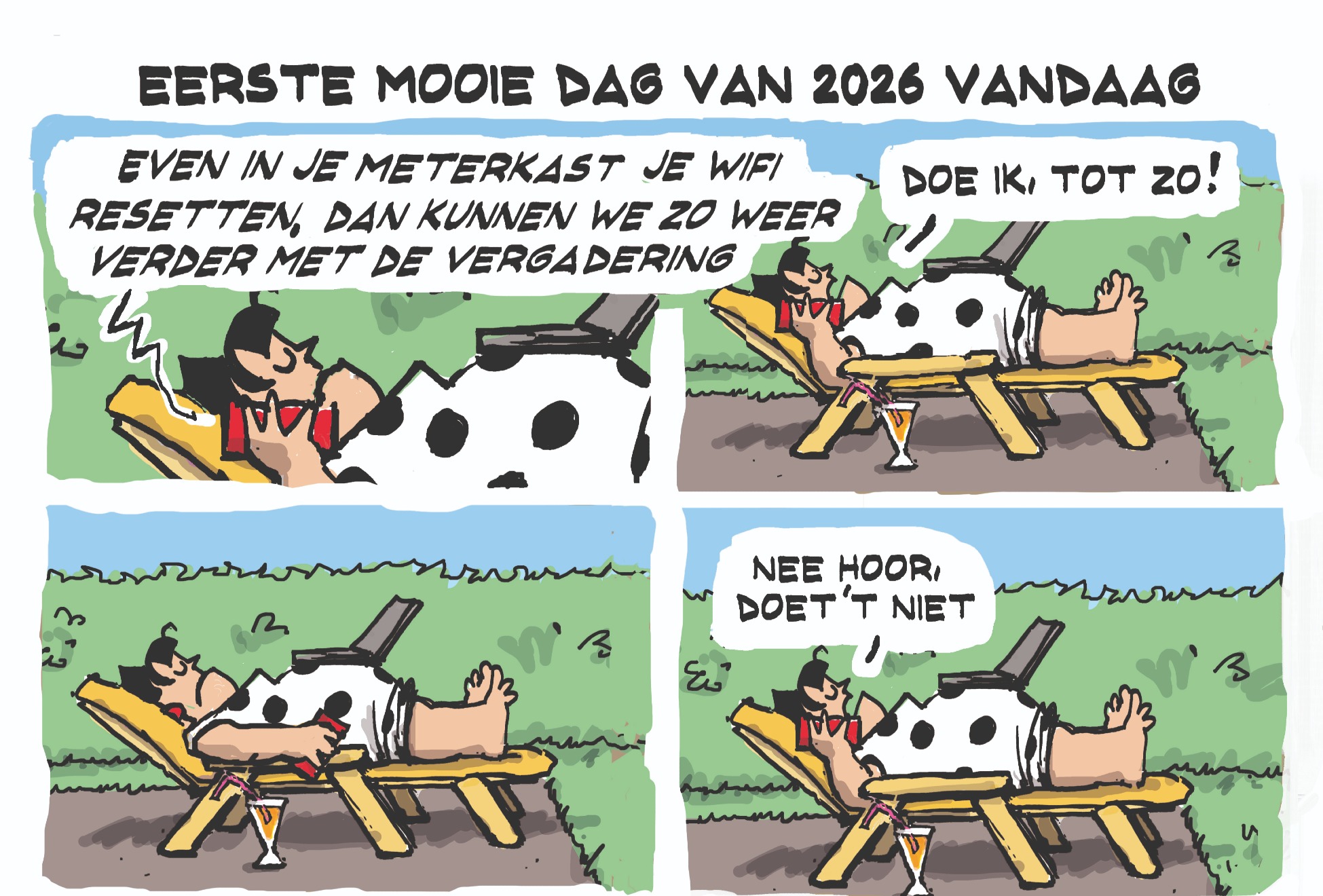 Toos & Henk - Cartoons