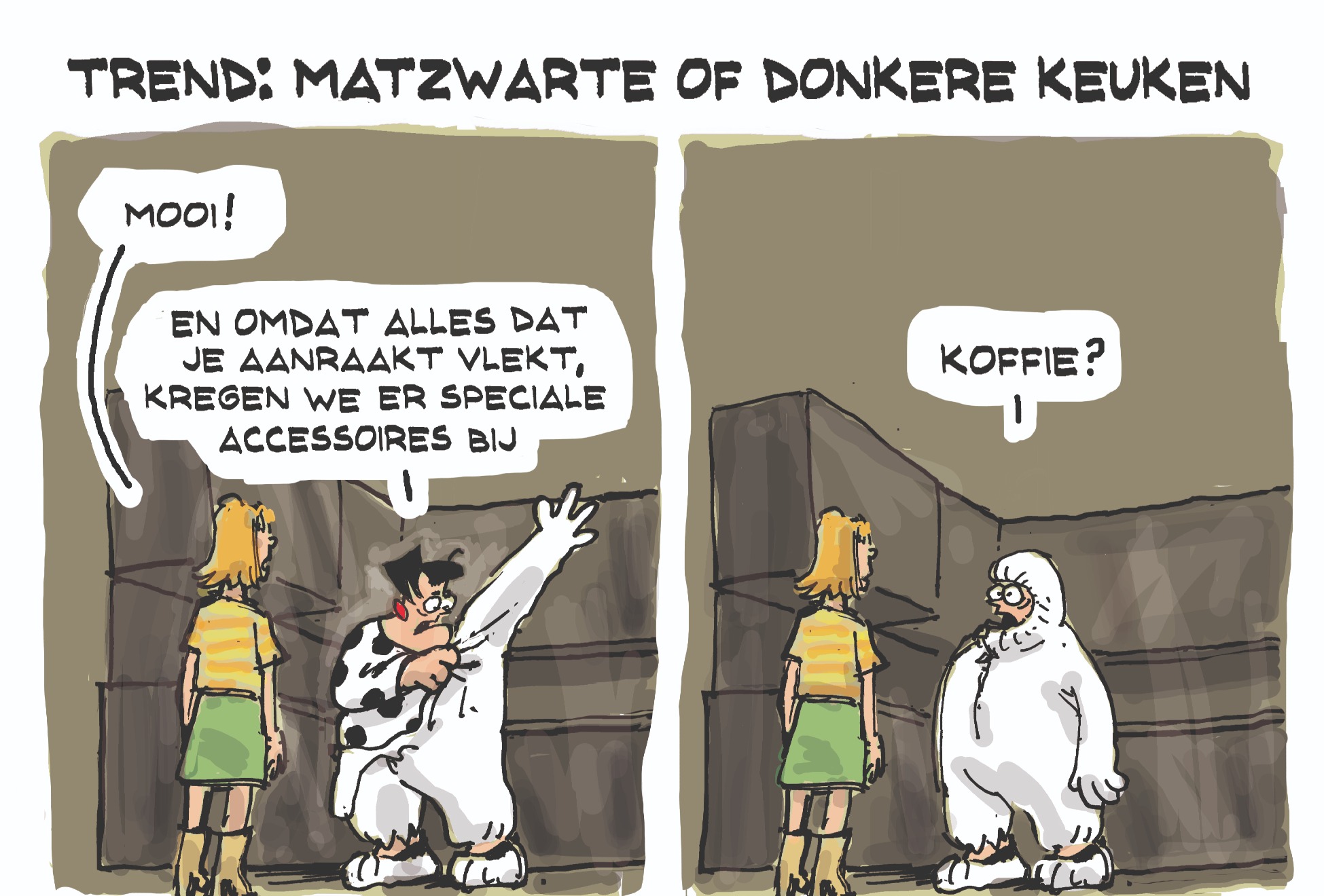 Toos & Henk - Cartoons