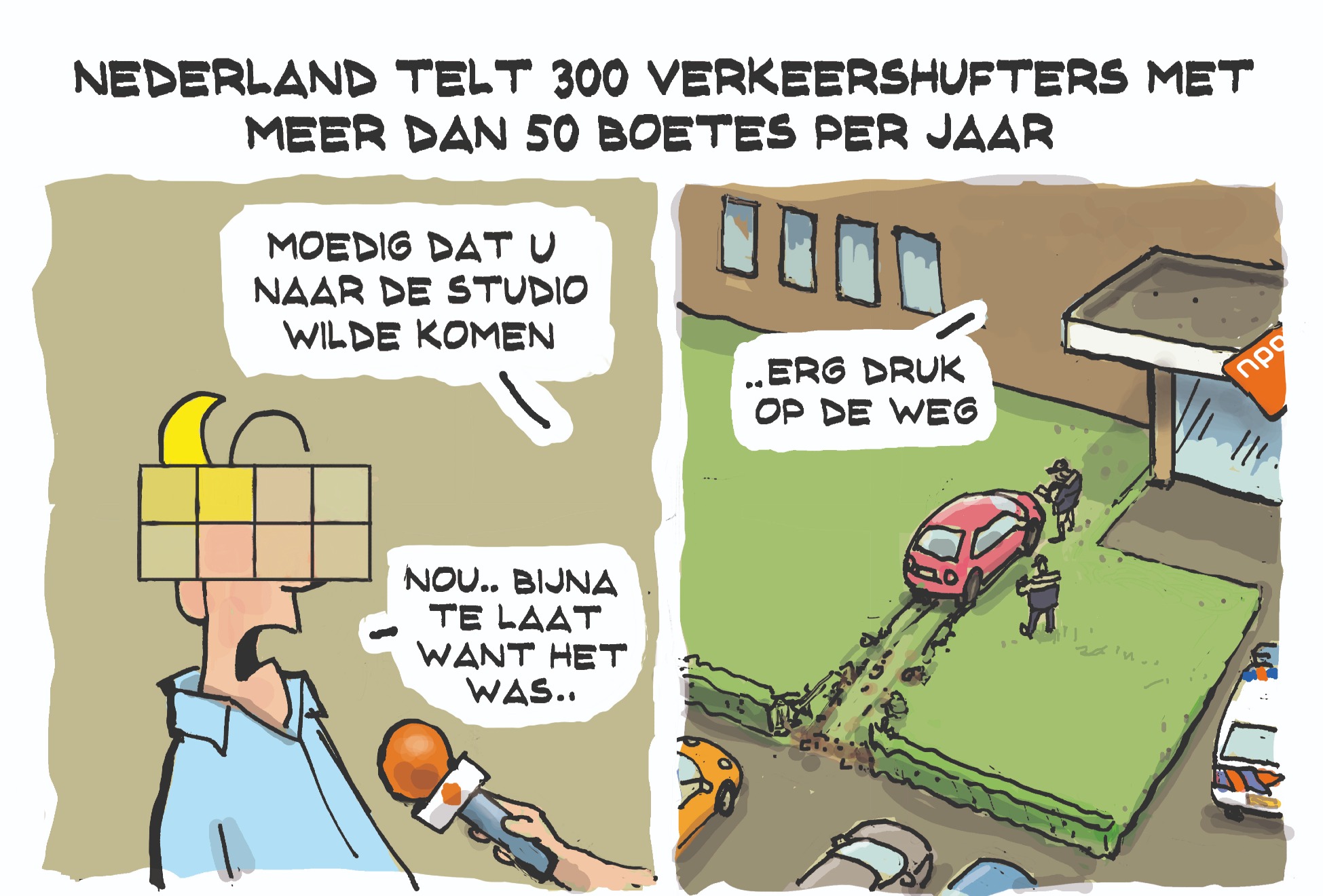 Toos & Henk - Cartoons