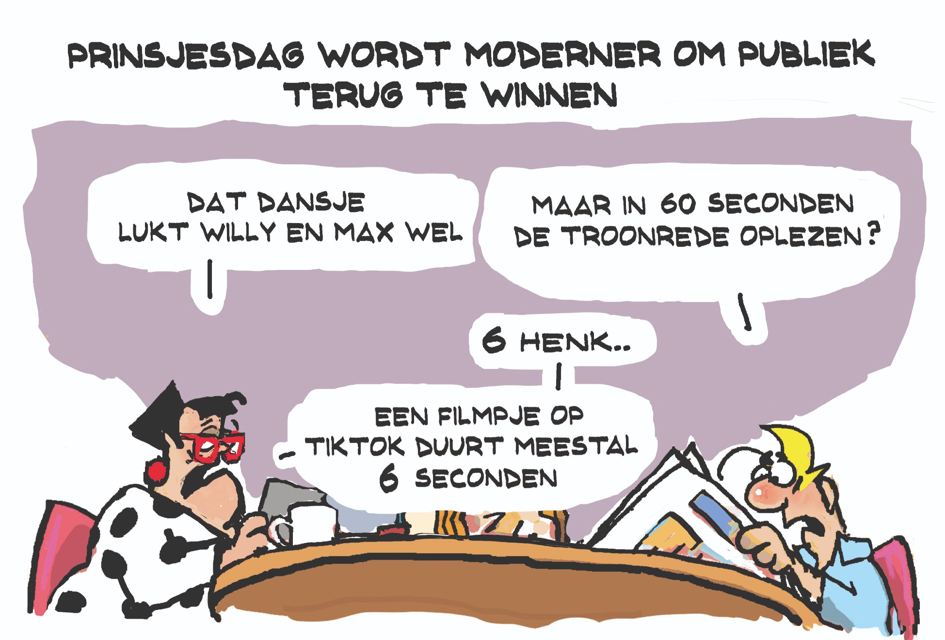 Toos & Henk - Cartoons