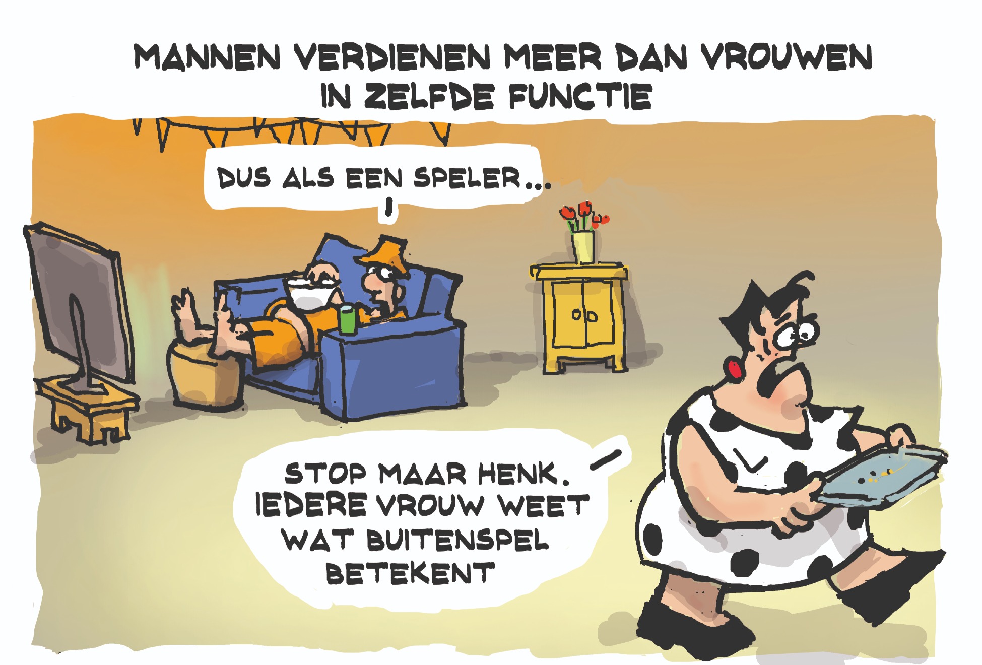 Toos & Henk - Cartoons